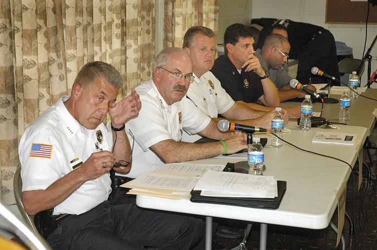 NIAGARA FALLS: Sparks fly at cop talk | Local News | niagara-gazette.com