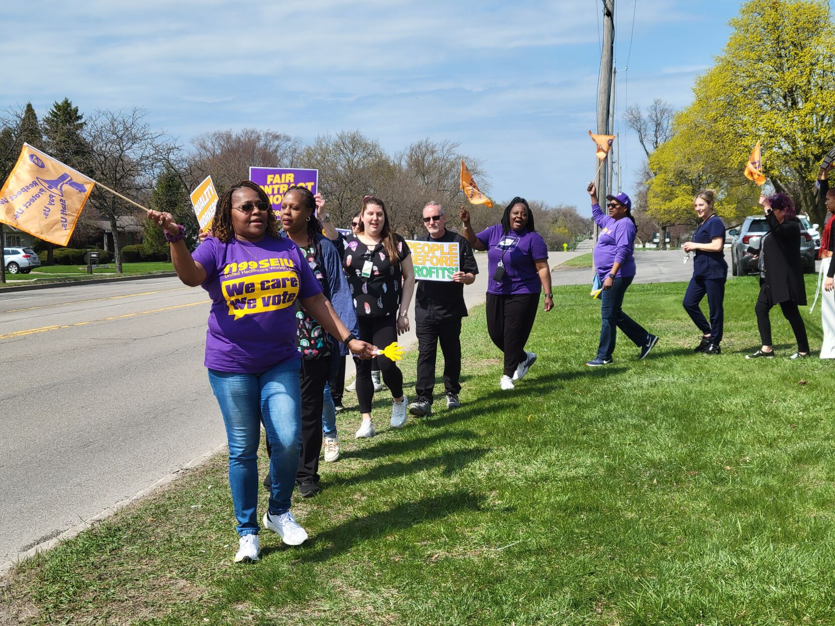 Our Lady of Peace Lewiston workers picket | Local News | niagara ...