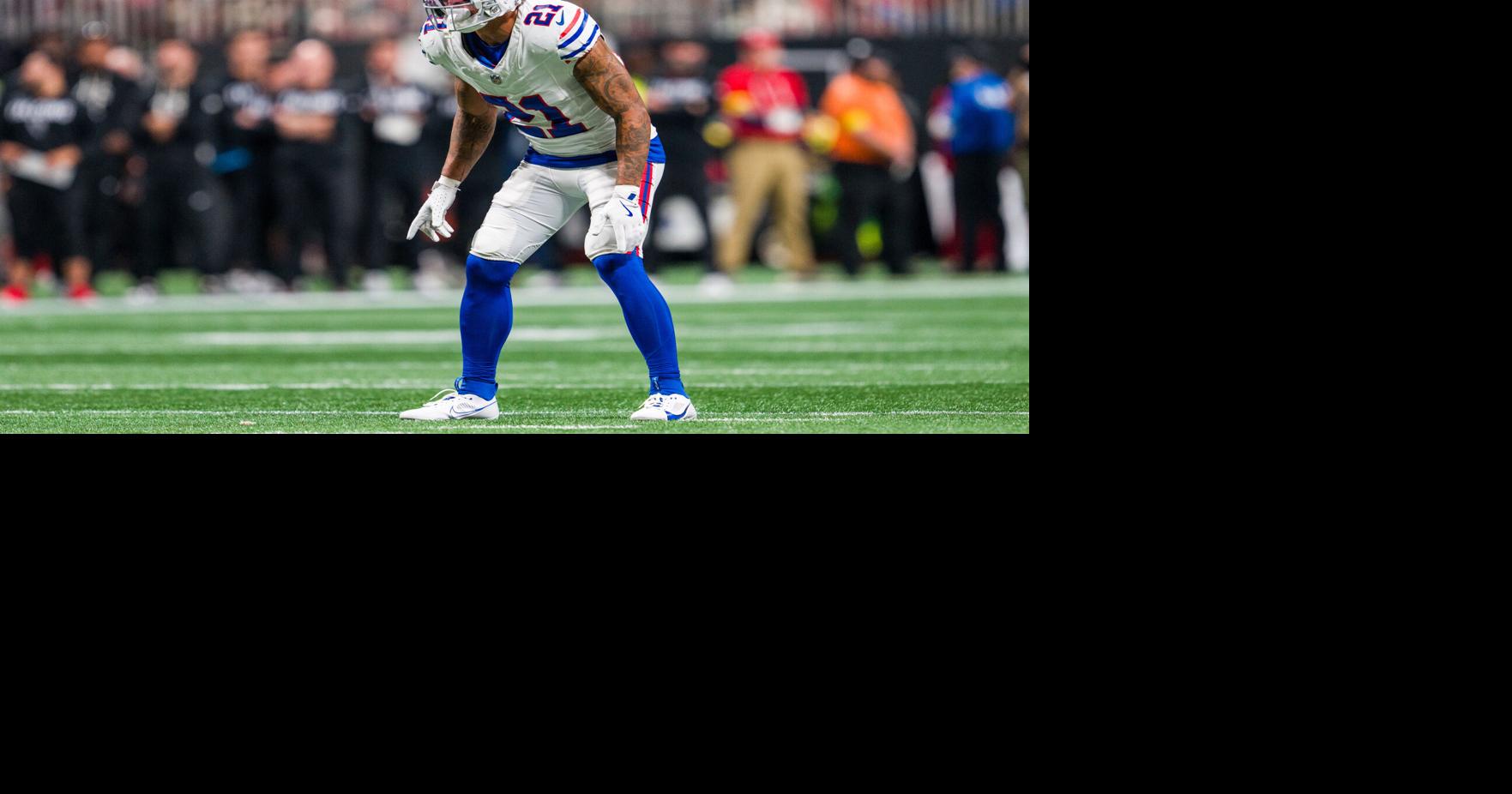 Bills safeties Jordan Poyer, Jordan Hancock intersect at opposite ends ...