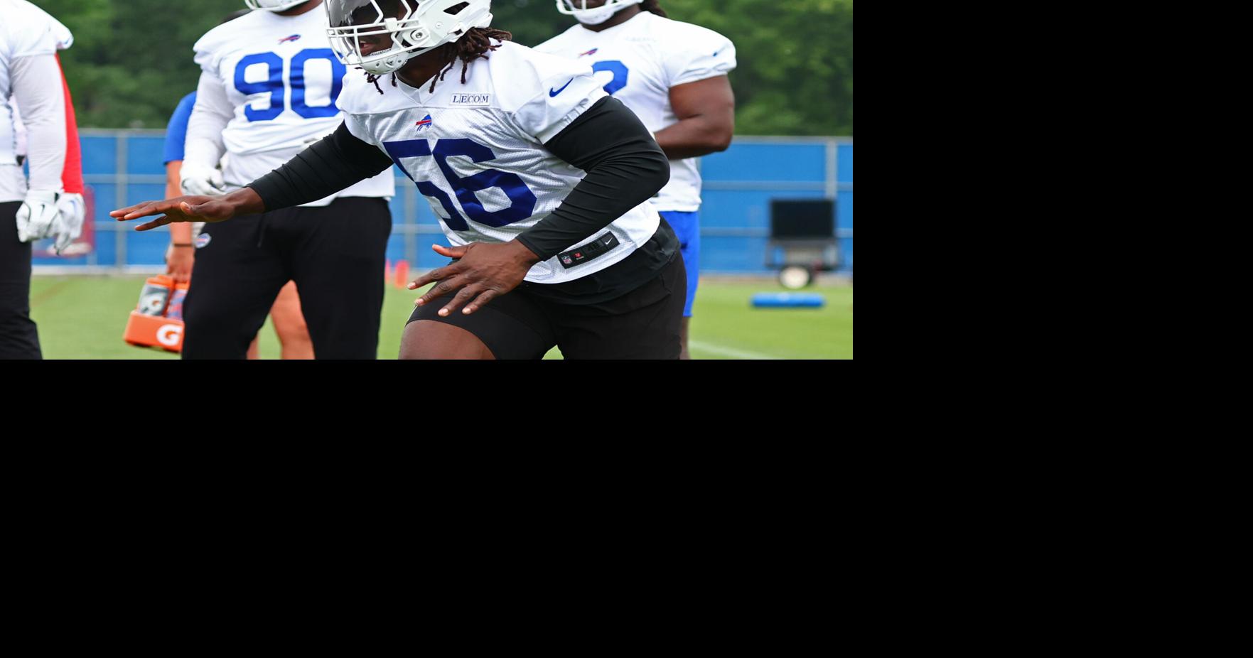 Bills defensive end Javon Solomon seeks to carve out a role during ...