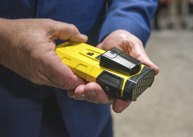 Local police agencies test out non-lethal restraint device | Local News ...