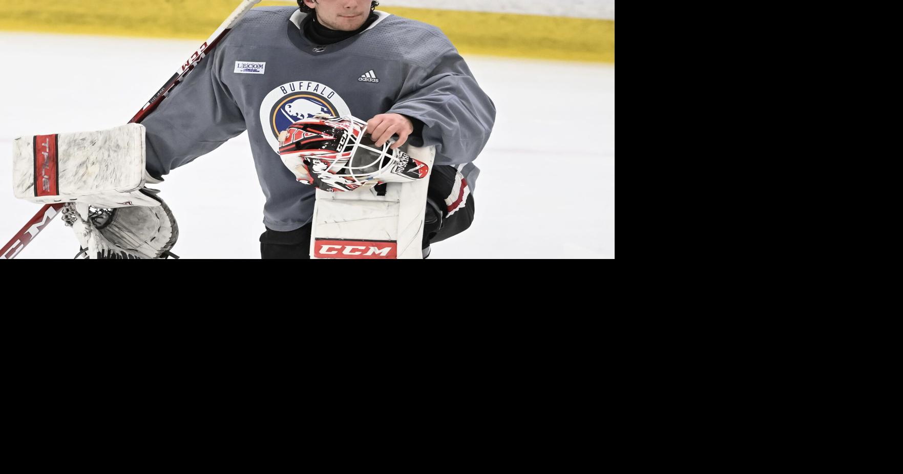 Sabres ink their top goal prospect Devon Levi to 3-year contract ...