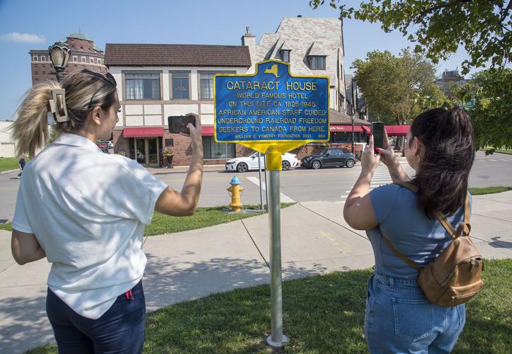 Cataract House Park dedicated at famous Underground Railroad site ...