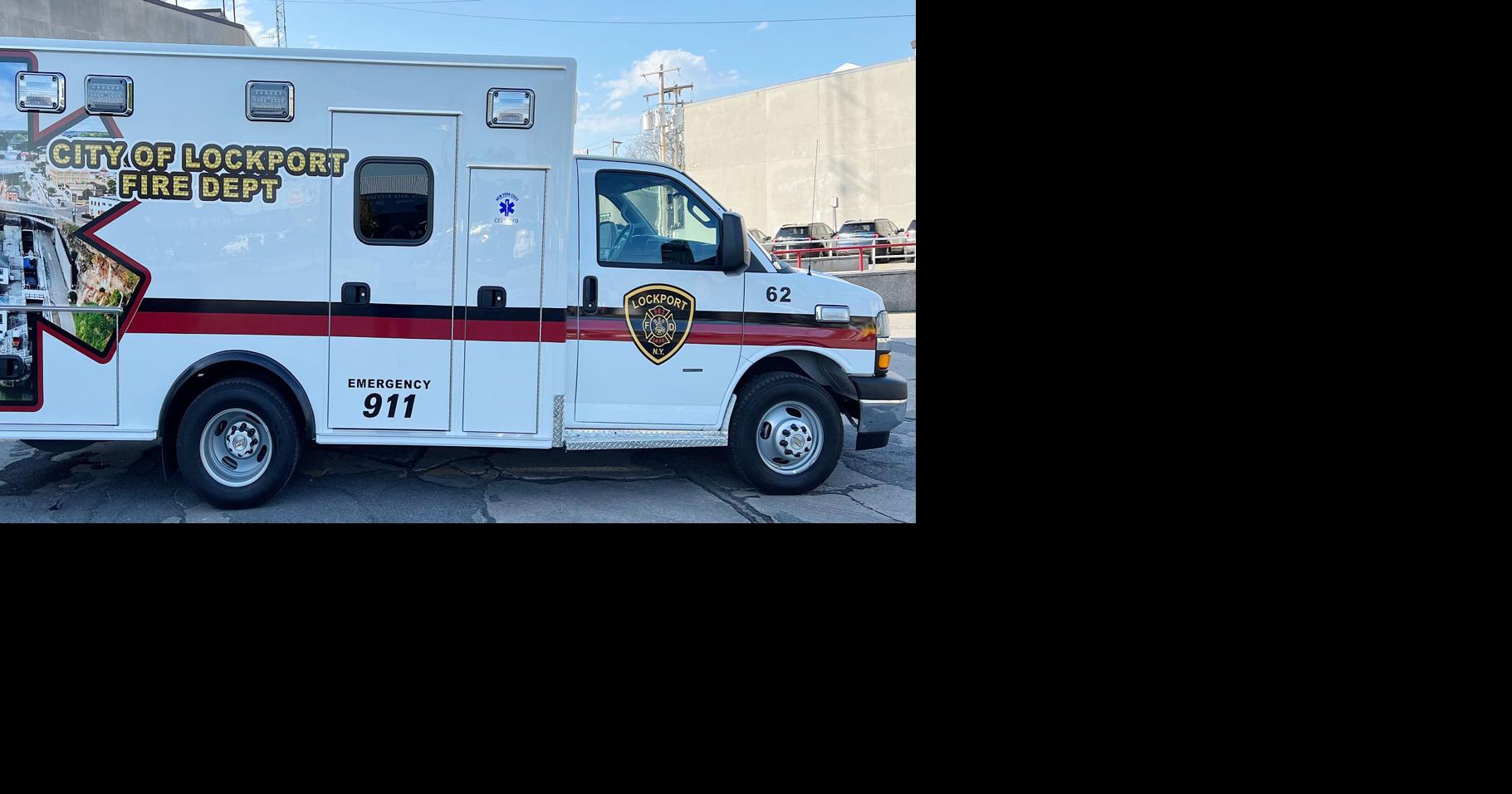 Lockport Fire Department puts brand-new ambulance into service | Local ...