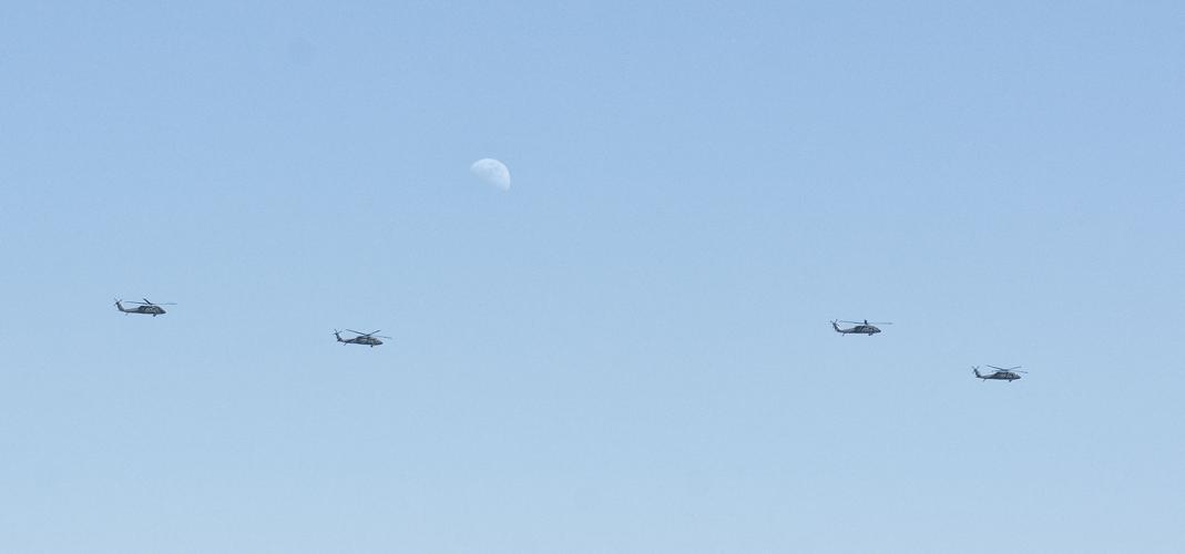 SLIDESHOW: U.S. Army helicopters pick up ROTC students at NU | Gallery ...