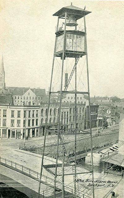 NIAGARA DISCOVERIES: The fire alarm tower at the Big Bridge in Lockport ...