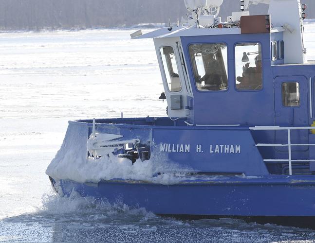 SLIDESHOW: Breaking up the ice at the New York Power Authority water ...