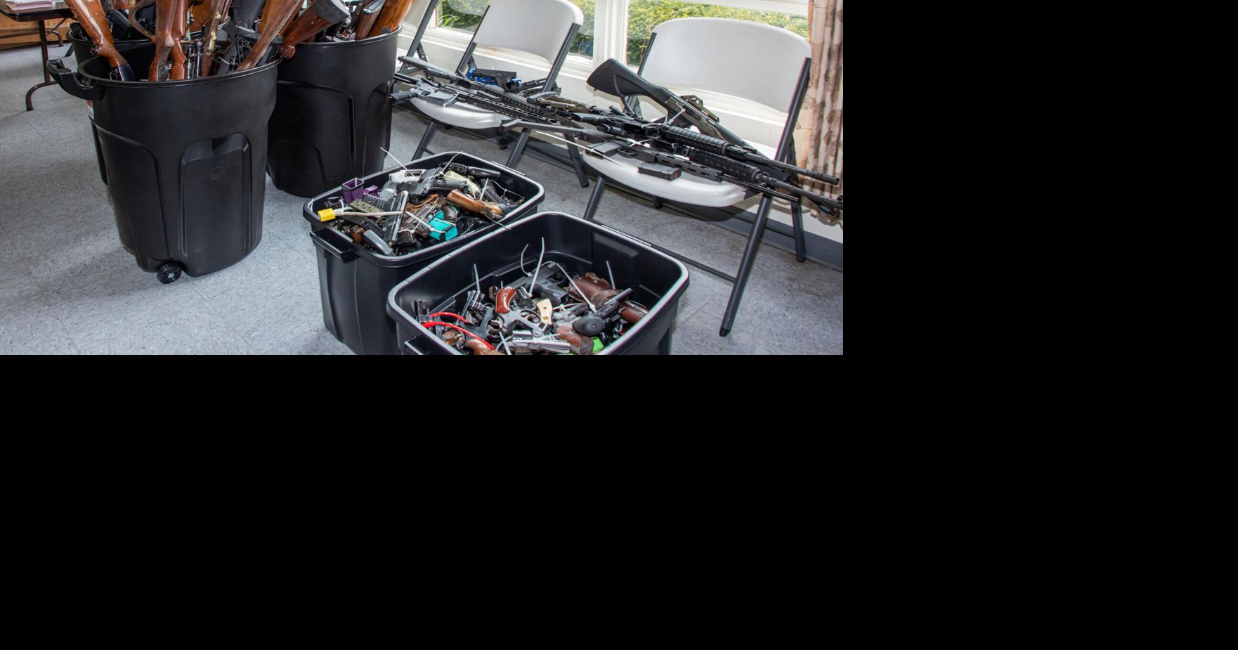 Statewide gun buyback program collects hundreds of firearms in Falls ...