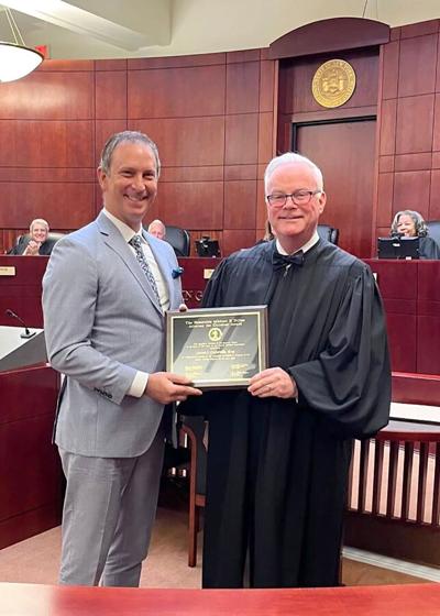 Attorney For Children Jason Cafarella receives a Dillon Award | Local ...