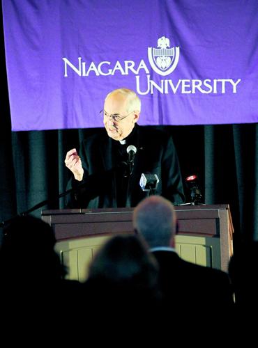 Rev. Joseph Levesque stepping down as NU president, will stay on as ...