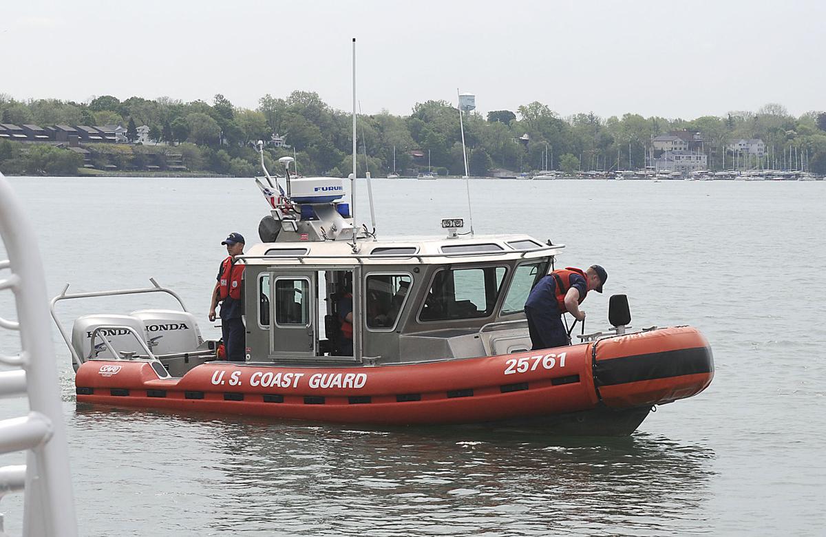 U.S. Coast Guard members stationed at Youngstown work to keep area ...