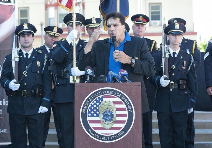 SLIDESHOW: Lou Ferrigno honored by Falls police, thrills Abate students ...