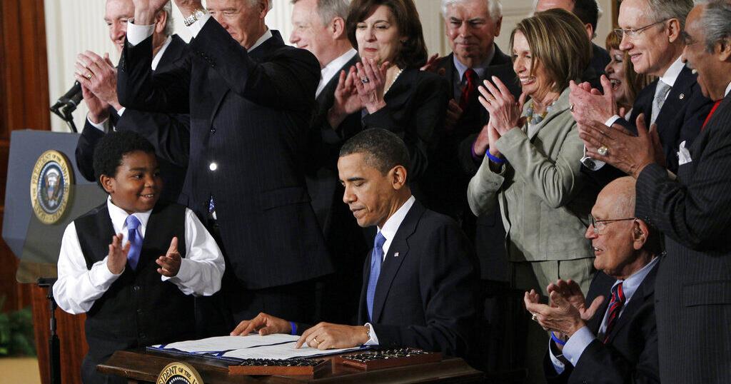 Biden-Obama: White House reunion to celebrate health law | News ...