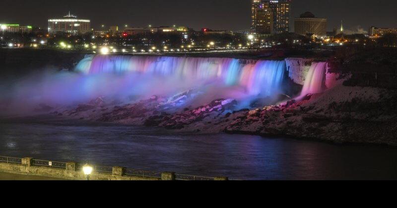 Niagara Falls to be lit in red, white and blue for Independence Day ...