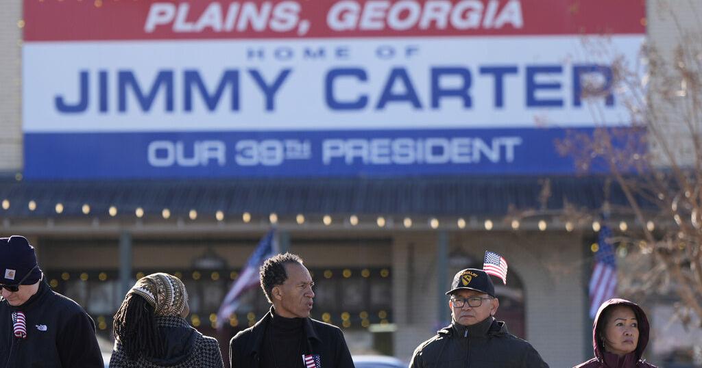 Georgia procession kicks off Jimmy Carter's six-day state funeral ...