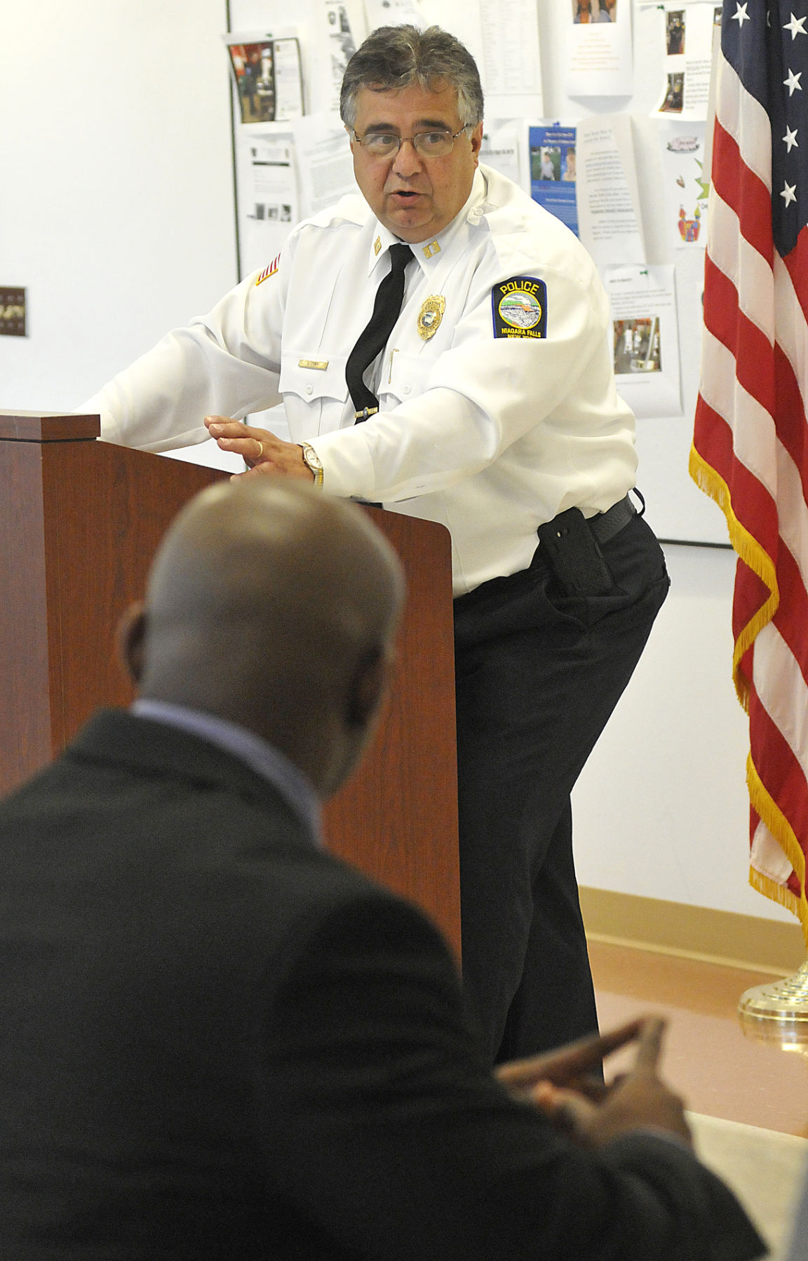 Falls police swear-in their largest class of recruits in more than 15 ...
