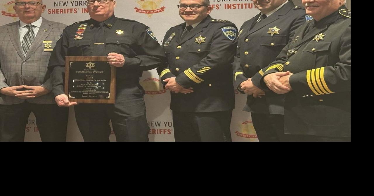 Sheriff's Office honored for jail programs and Correction Officer of ...