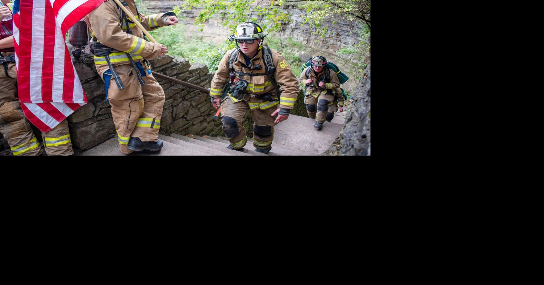 Local first responders mark Sept. 11 with Memorial Stair Climb. | Local ...