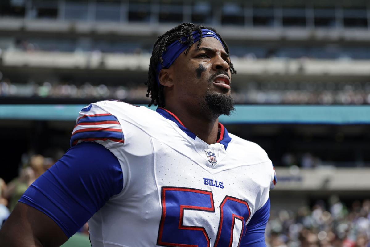 Bills defensive end Greg Rousseau isn't sounding alarms despite limited ...