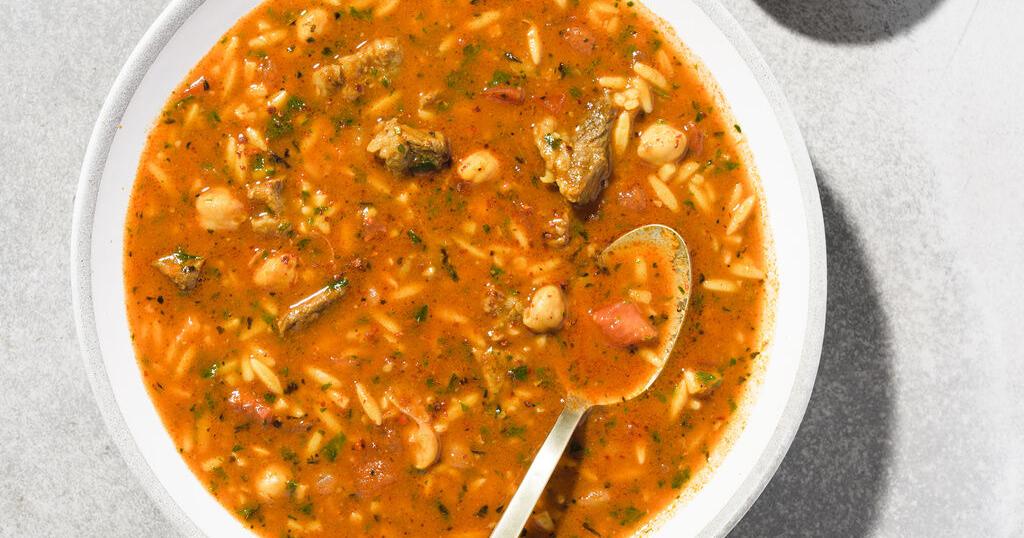 Harissa brings complex chili heat to this meaty Libyan soup during ...