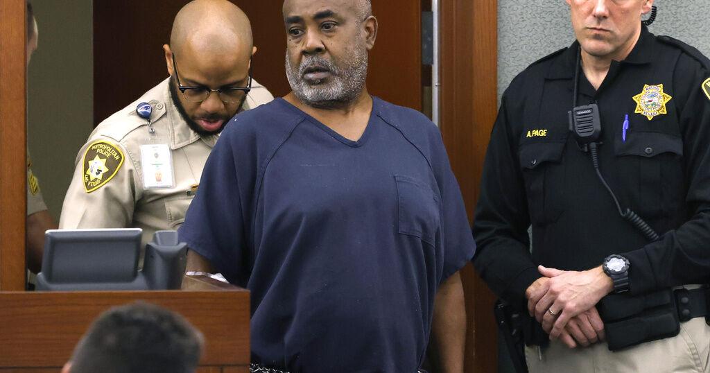 Suspect charged in rapper Tupac Shakur's fatal shooting makes first ...