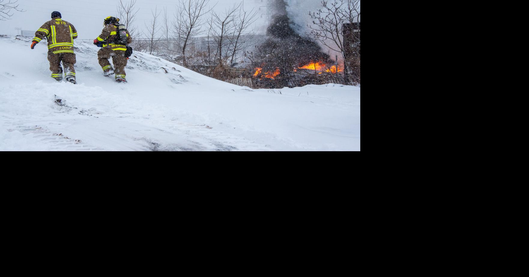 Falls firefighters extinguish suspicious junkyard fire | Crime ...