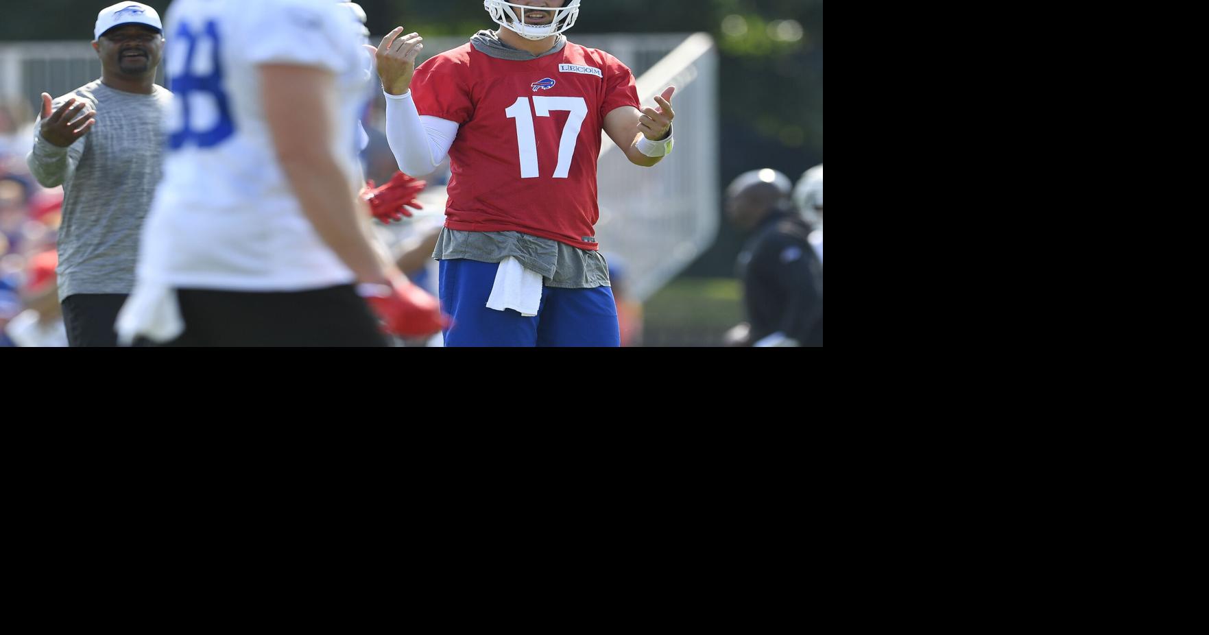 Josh Allen embracing enhanced leadership role as Bills begin training ...