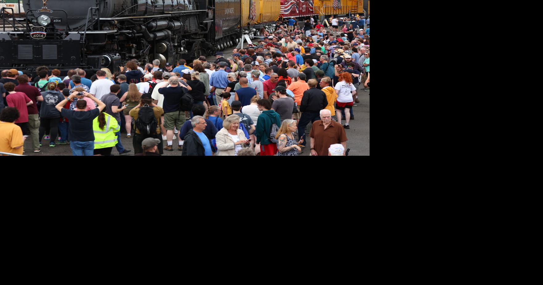 Union Pacific's Big Boy makes a stop in Buffalo on 250th journey ...
