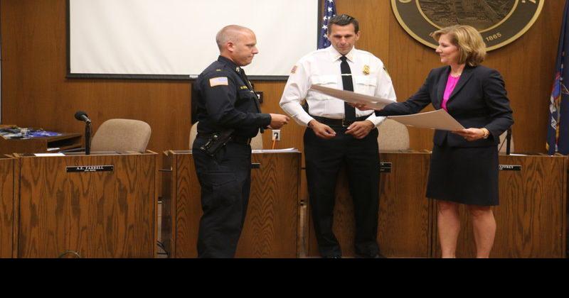 Lockport Police officers honored for house-fire rescue | Local News ...