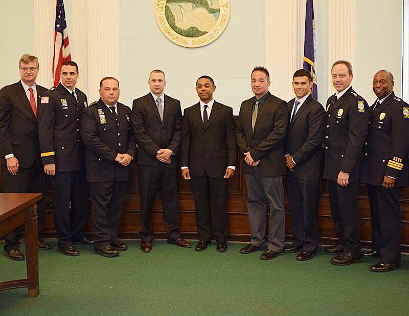 Four new officers join the thin blue line in the Falls | Local News ...