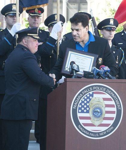 SLIDESHOW: Lou Ferrigno honored by Falls police, thrills Abate students ...