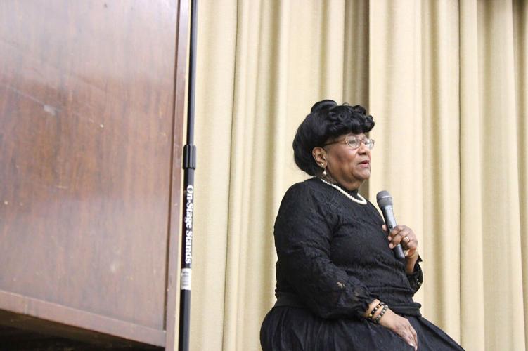 Actress brings Mary Burnett Talbert to life for students | Local News ...