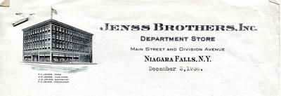 NIAGARA DISCOVERIES: Niagara Falls, home of the Jenss Bros. flagship ...