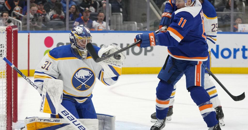 Okposo scores, Comrie gets shutout as Sabres beat Islanders | Sports ...