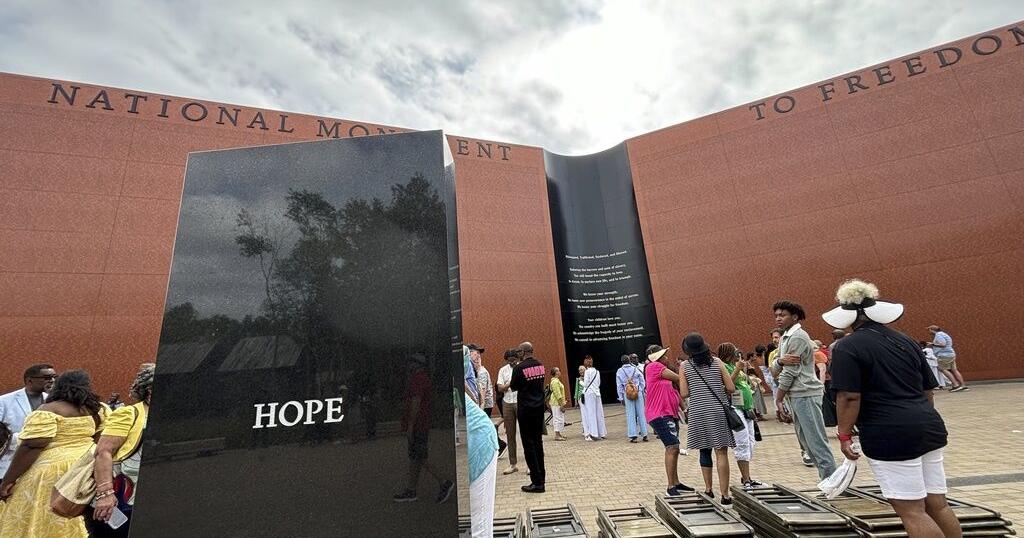 On Juneteenth, monument dedicated in Alabama to those who endured ...