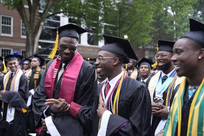 Biden tells Morehouse graduates that he hears their voices of protest ...