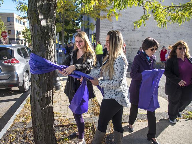 SLIDESHOW: Domestic Violence Purple Ribbon Walk | Gallery | niagara ...