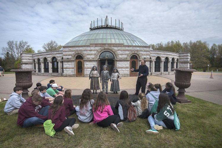 Fatima Shrine statue celebrates anniversary of Virgin Mary sighting ...
