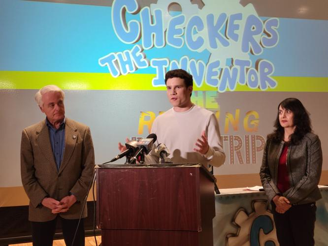 Making reading fun with Checkers the Inventor | Local News | niagara ...