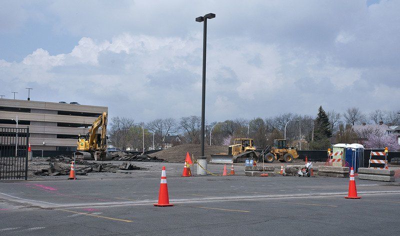 Work begins downtown on Seneca Nation 'energy station' | Local News ...