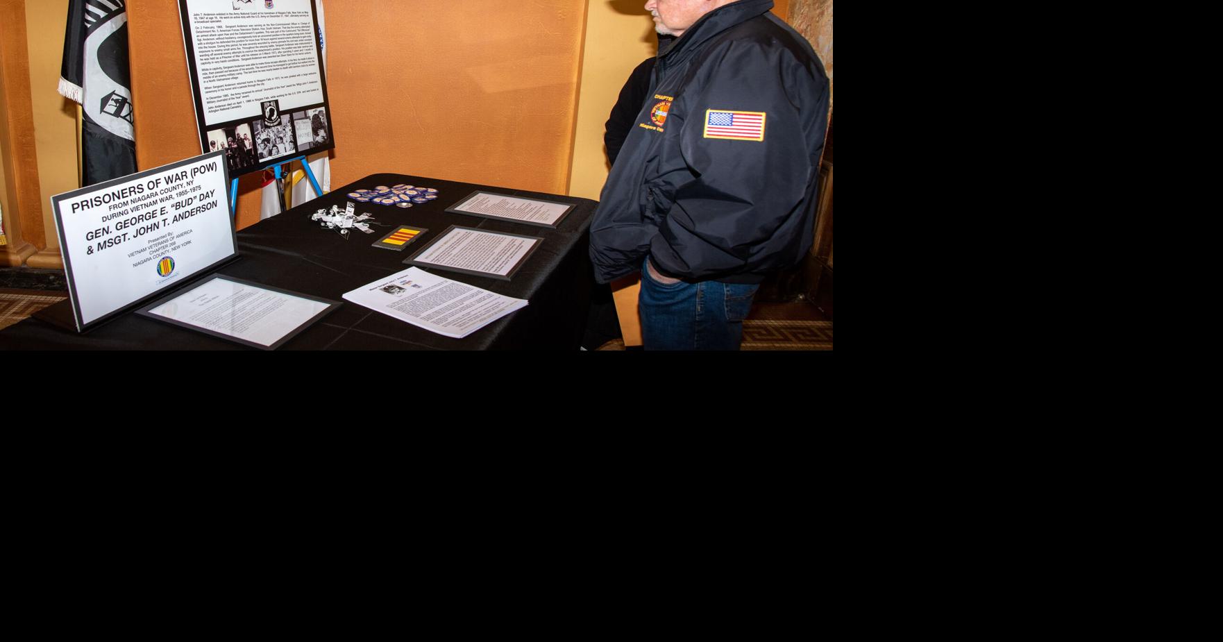 Former Vietnam POWs posthumously honored at Niagara County Courthouse ...