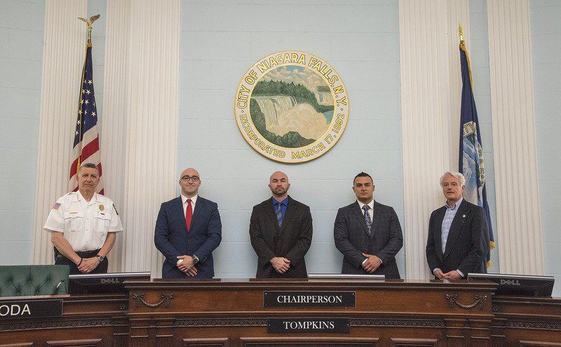 An historic promotion for the Niagara Falls Police Department | Local ...