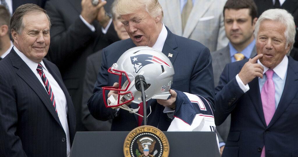 Sports no sure respite from politics when title-winning athletes visit ...