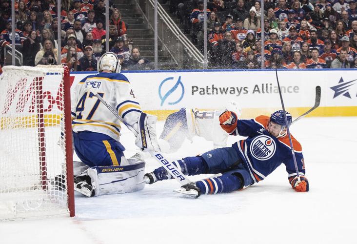 Nugent-Hopkins scores twice as the Oilers beat the Sabres 3-2 | Sports ...