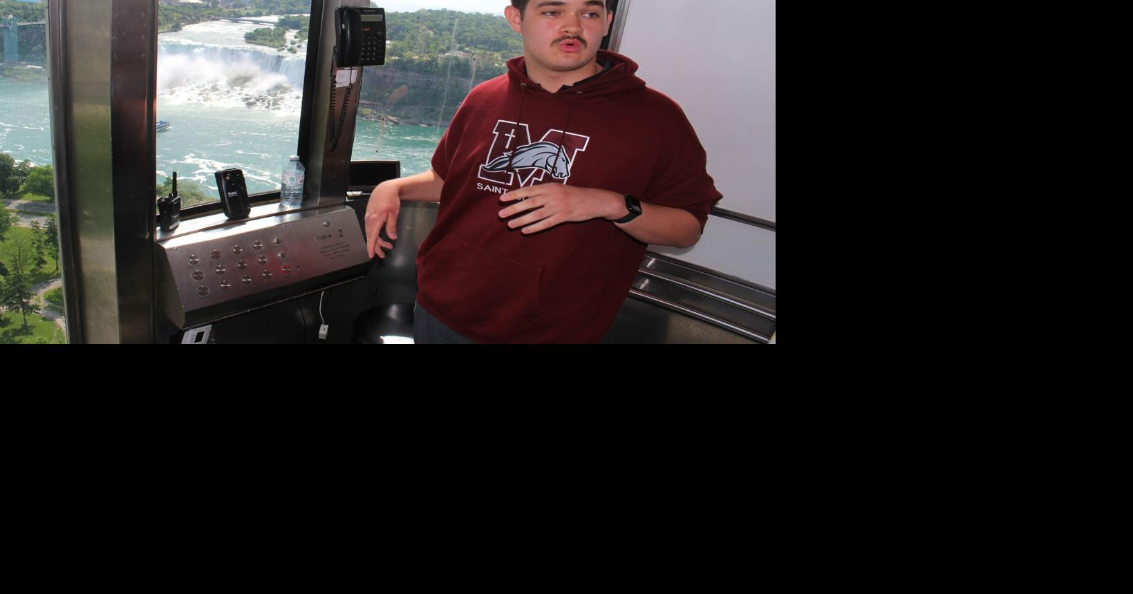 Austistic student gets ‘dream job’ as elevator operator
