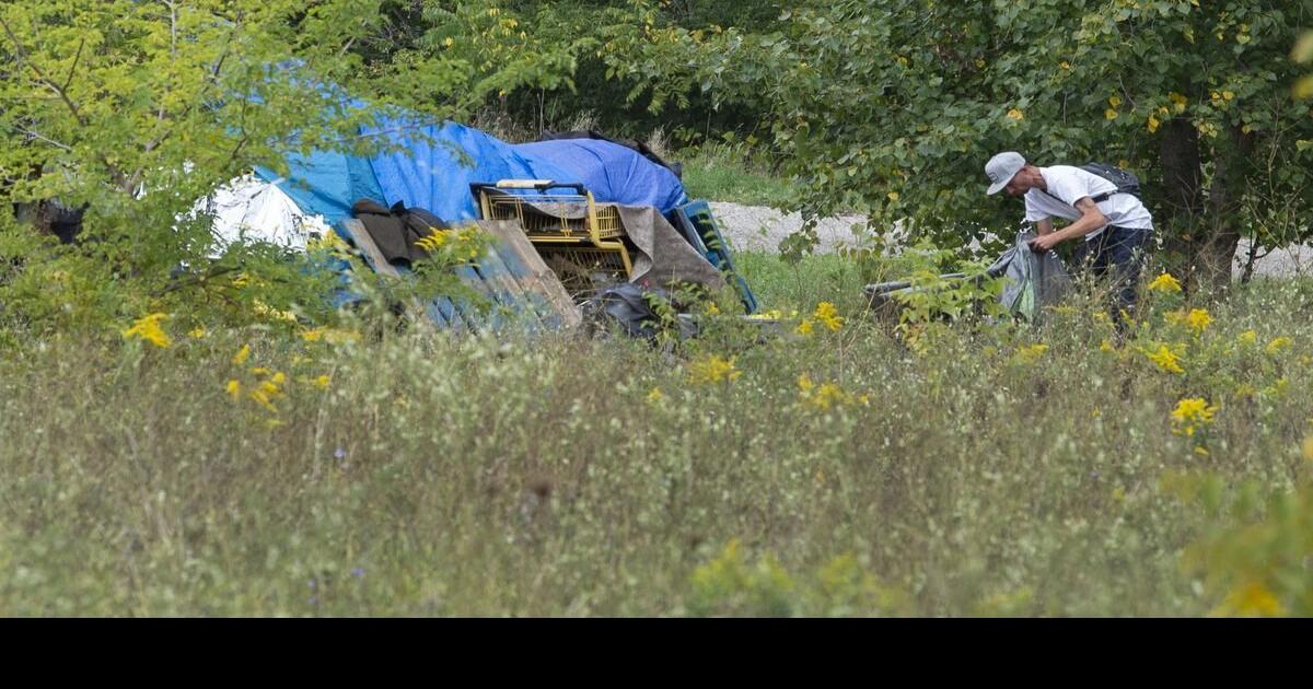 Cambridge homeless camp breaks up with nowhere to go