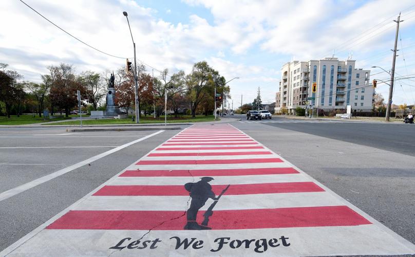 Falls looking to install crosswalk to honour veterans