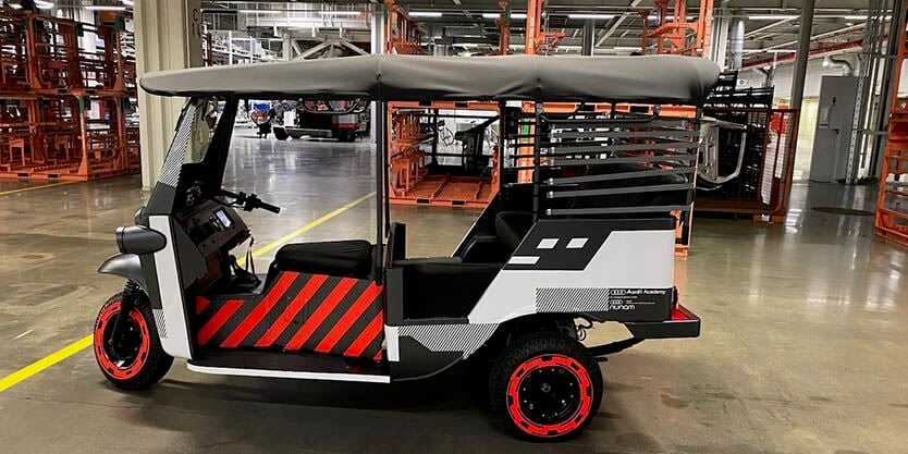 First Look - Audi Brussels e-Tron EV plant and e-rickshaws