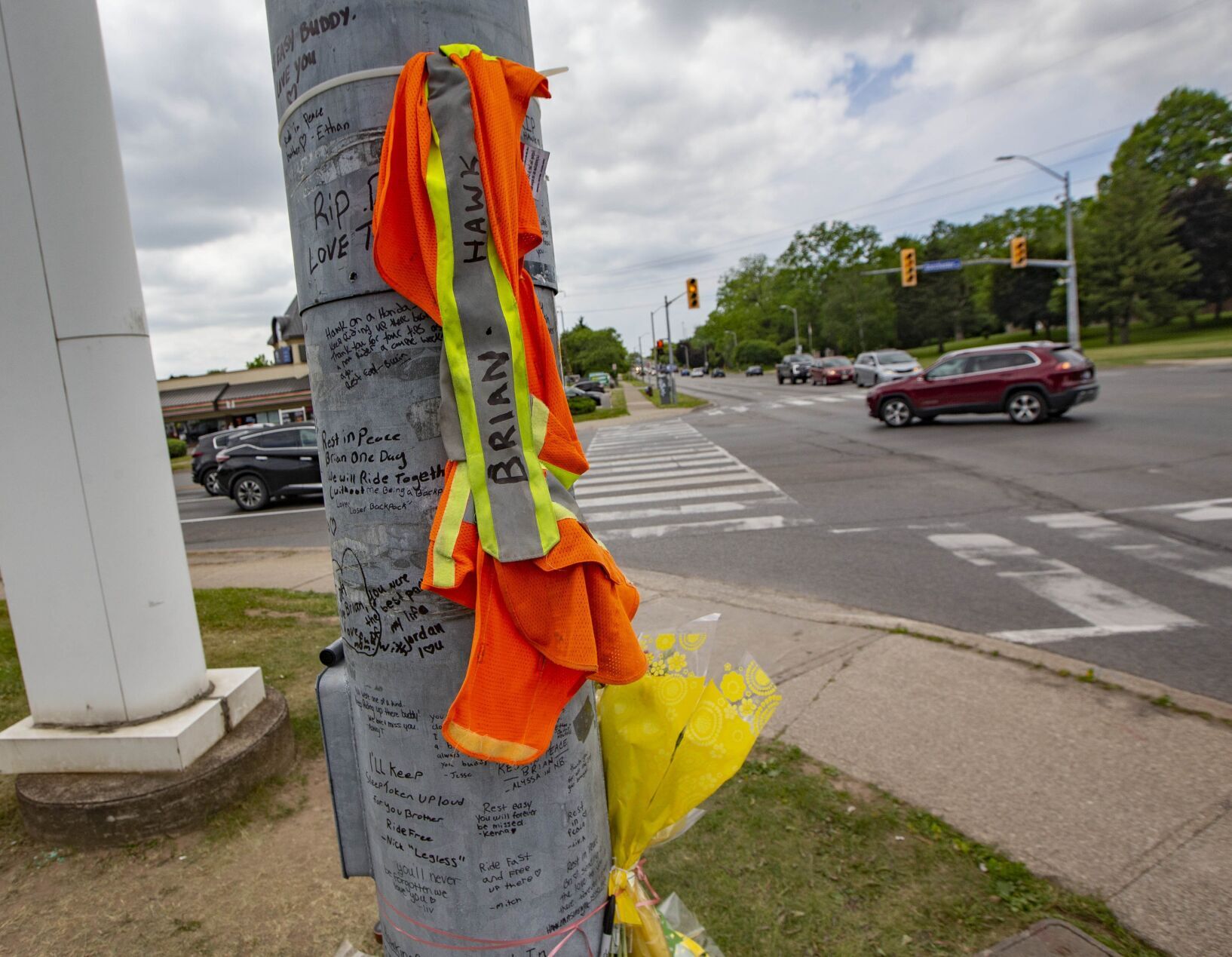 Friends, family remember Falls motorcyclist Brian Hawkins