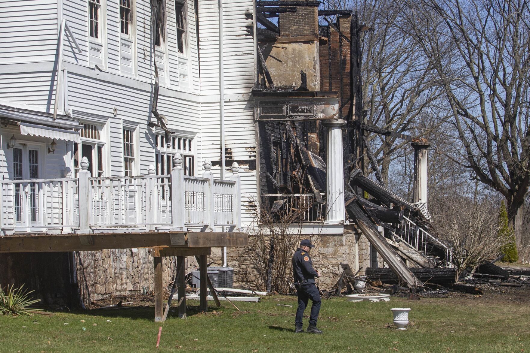Fire at historic Glencairn Hall deemed suspicious